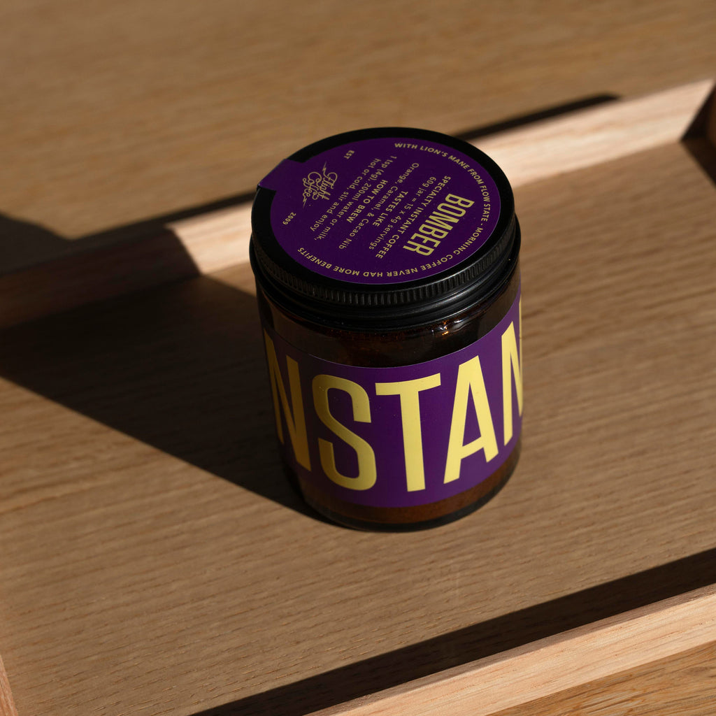 Lion’s Mane Mushroom Coffee | Instant Bomber Blend with Benefits | Flow ...