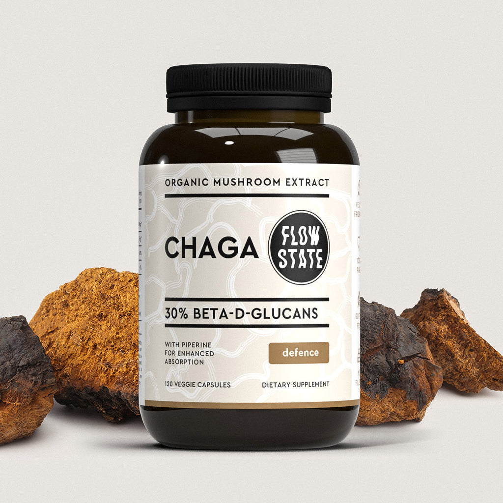 Medicinal Mushroom Capsules | AM & PM Bundle | Flow State